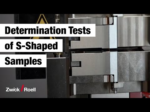 S-Test of the Short-Span Compressive Strength of a Specimen Gripped in an S-Shape to DIN 5014