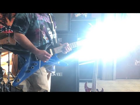 Dean Dimebag Dean From Hell ML CFH Lightning Bolt Graphic Commemorative ...