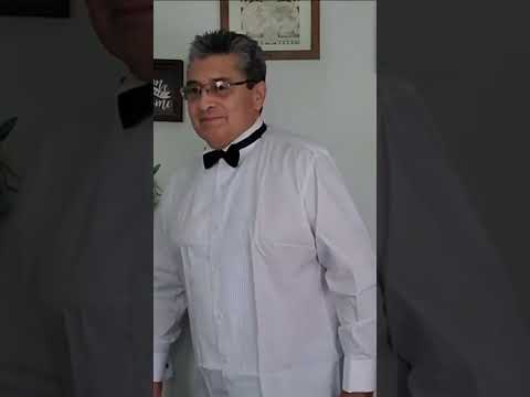 Mens Tuxedo Shirt with French Cuffs and Bow Tie #shorts