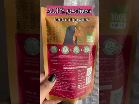 Alps goodness beetroot powder facepack#ytshorts#alpsgoodness #skincare#diy #skincare #shorts