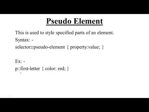 Learn Pseudo Element in CSS Hindi - Mind Luster