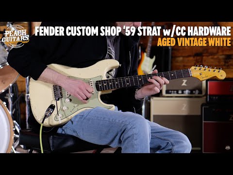 Fender Custom Shop '59 Strat Relic w/CC Hardware Aged Vintage | Reverb