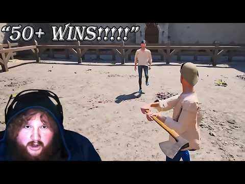 CaseOh Goes For The World Record On Half Sword