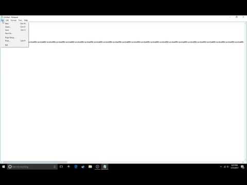 Steam Community :: Video :: how to make matrix with MICROSOFT NOTEPAD!?!