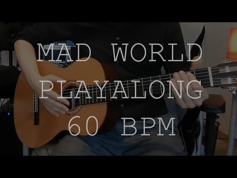 Mad World Playalong 60 BPM