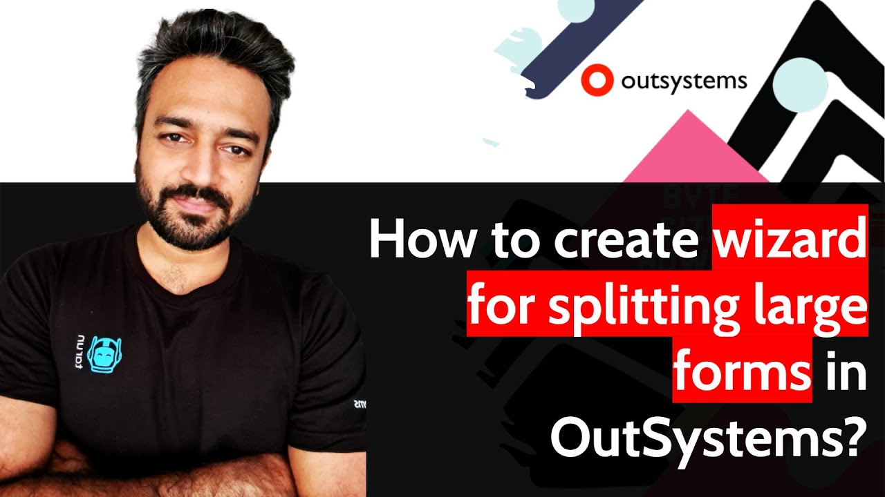 How to create wizard for splitting large forms in OutSystems?