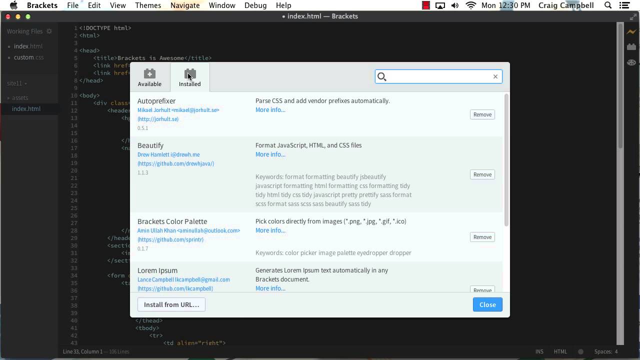 Introduction to Brackets: Introduction