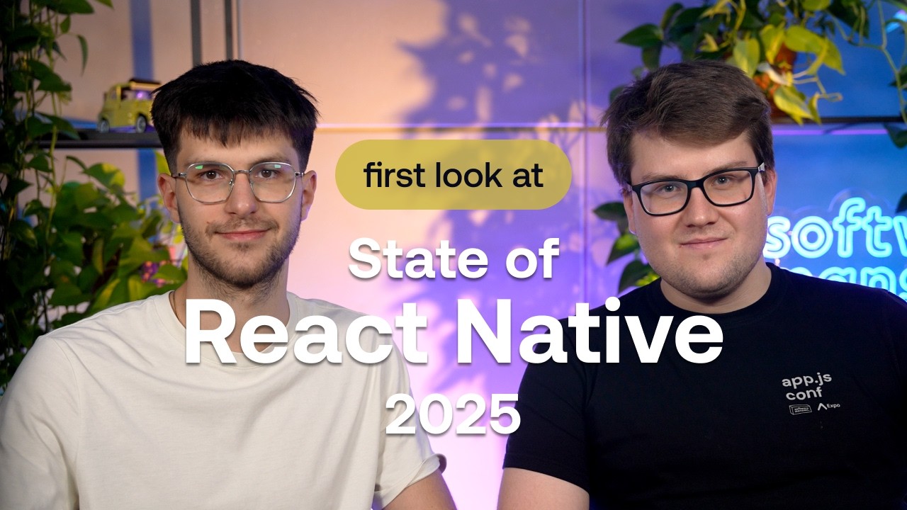 State of React Native 2025 | First look at the results