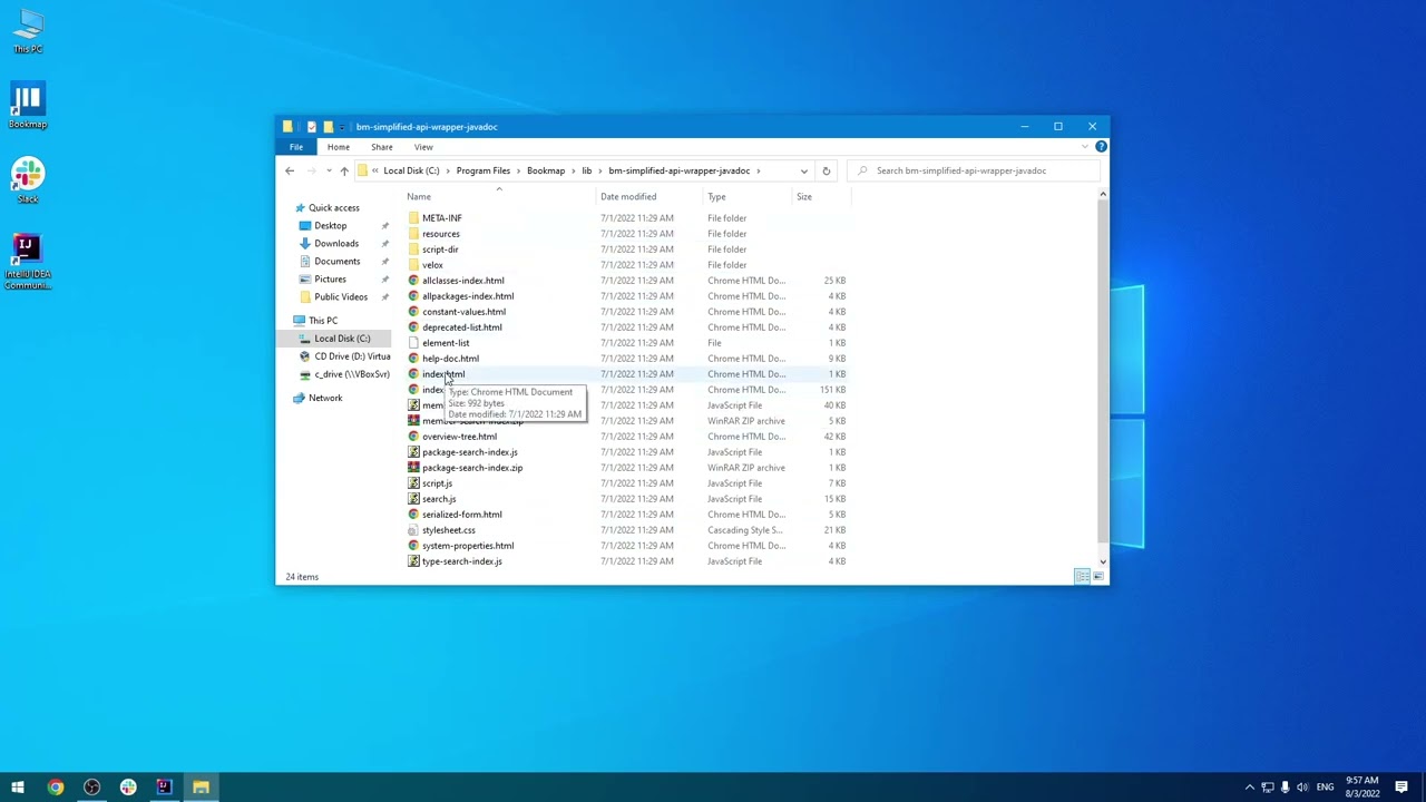 Bookmap Simplified API Javadoc