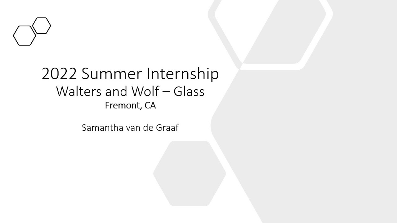 2022 Shop Summer Internship Report Out Presentation