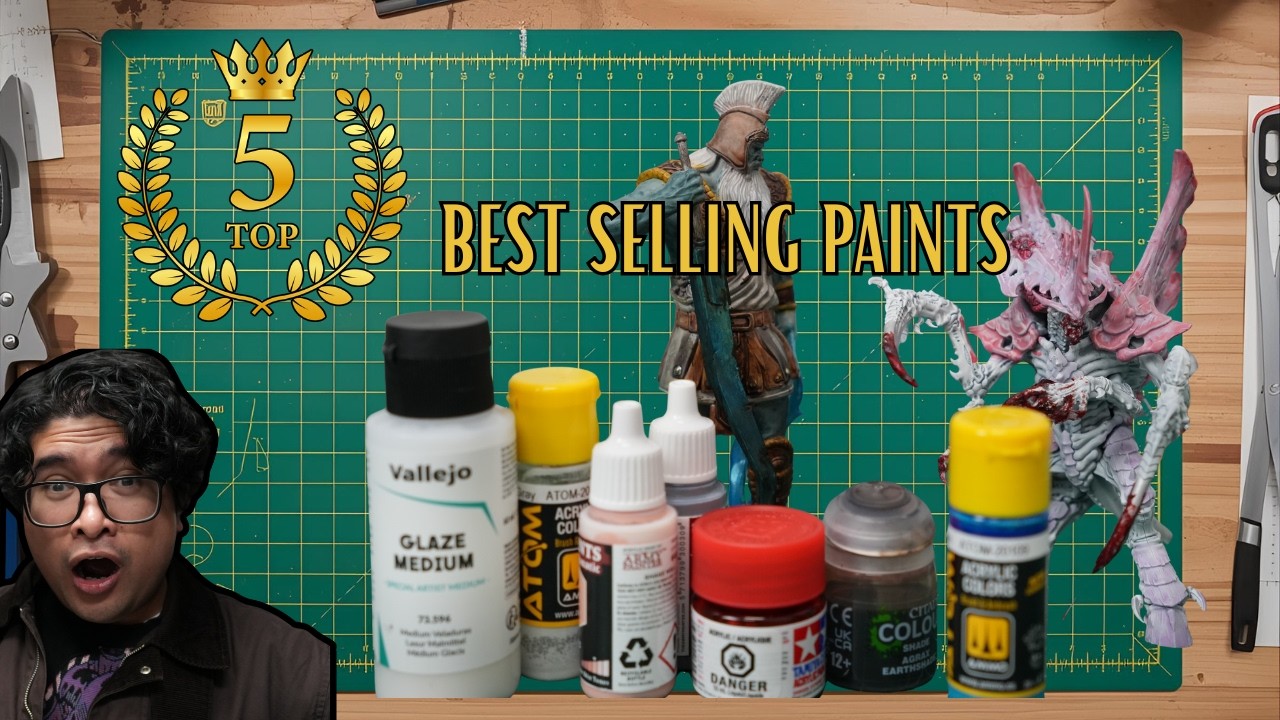 These Are Our 5 Best Selling Model Paints
