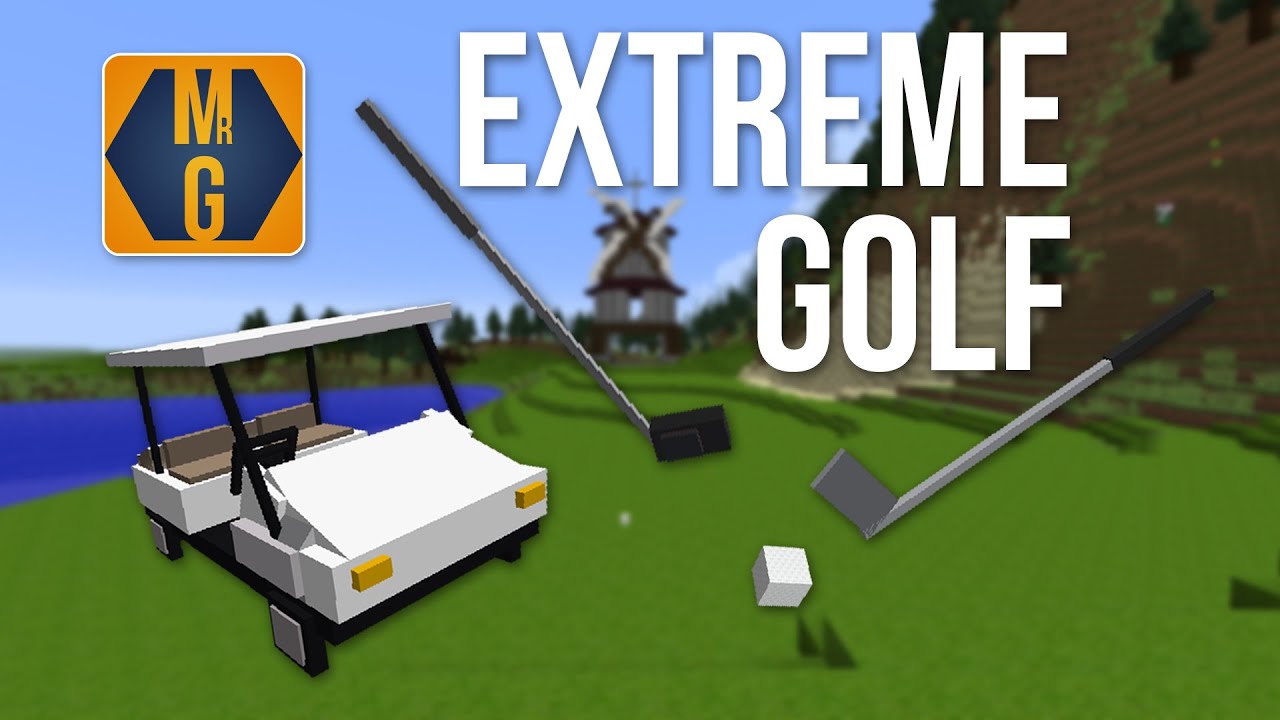 By The Way, You Can Now Play Golf In Minecraft