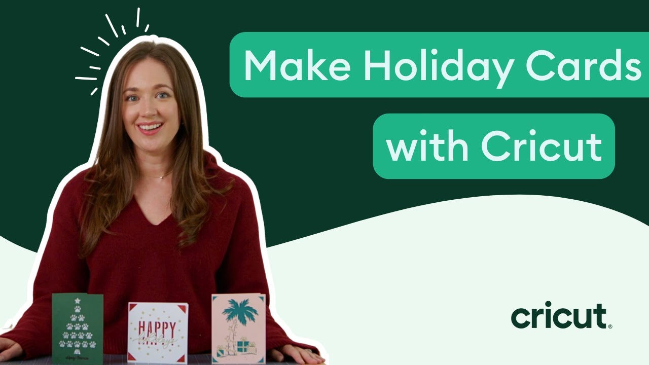 Make Holiday Cards with Cricut