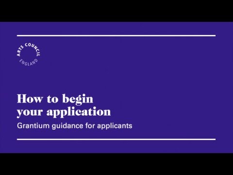 How to Begin Your Application