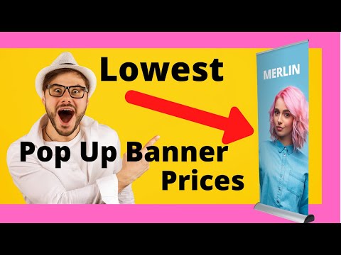 Pop Up Banners and Pull Up Banner Prices