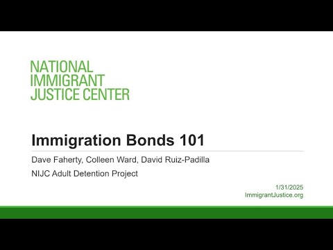 Resources for Representing Detained Immigrants - NIJC