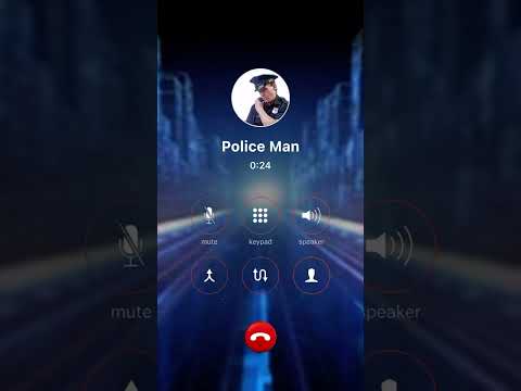 Fake police call 📞