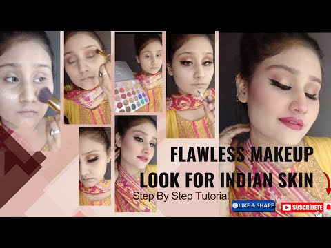 How to Do Flawless Makeup for Beginners step by step (#11) @palwashaAli-110 #makeuplook#flawlessbase