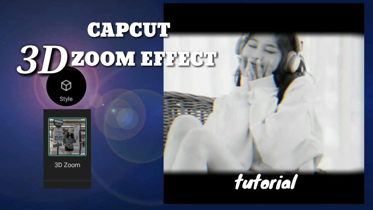 3D ZOOM EFFECT CAPCUT TUTORIAL / HOW TO USE 3D ZOOM EFFECT ON CAPCUT /TIKTOK TREND