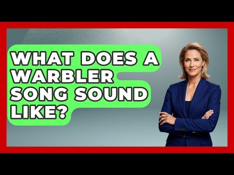 What Does A Warbler Song Sound Like? - Bird Watching Diaries
