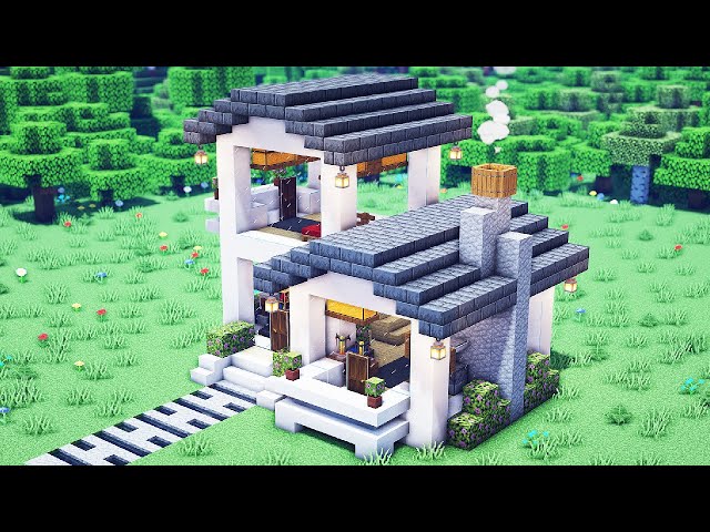 5 best house designs using quartz in Minecraft