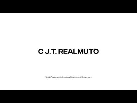 How to pronounce C J T Realmuto