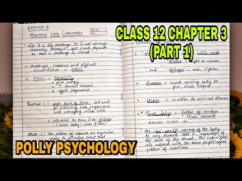 #8 Meeting Life Challenges (Ch 3 - Pt 1) | Psychology NCERT for CBSE, UPSC Exam