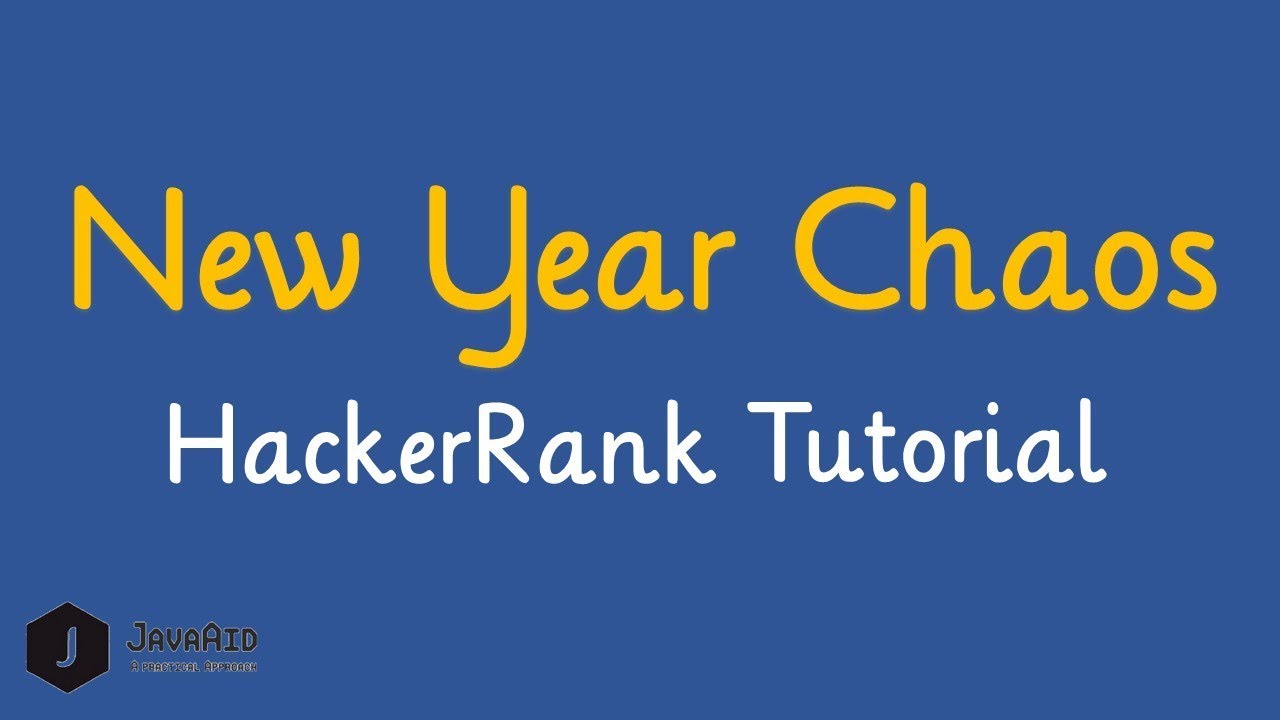 New Year Chaos HackerRank Solution