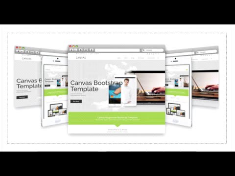 The Canvas Responsive HTML5 Template - Site Templates Download