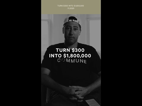 TURN $300 INTO $1,800,000 #shorts