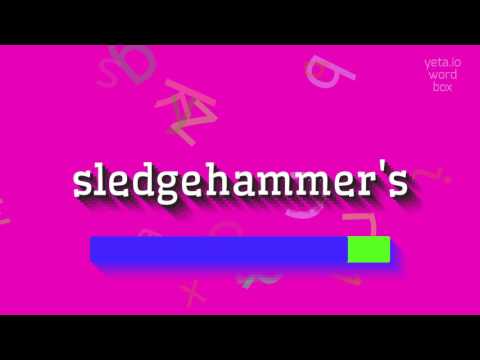 How to say "sledgehammer's"! (High Quality Voices)