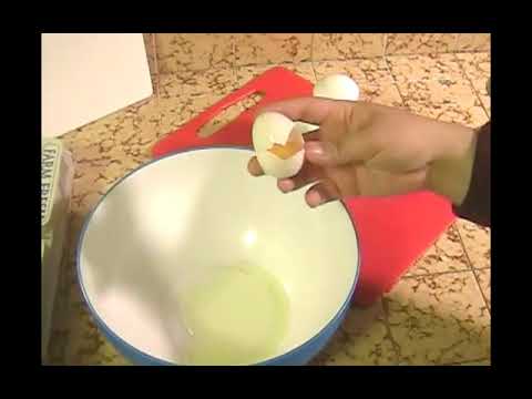 Making Batter for Chile Rellenos