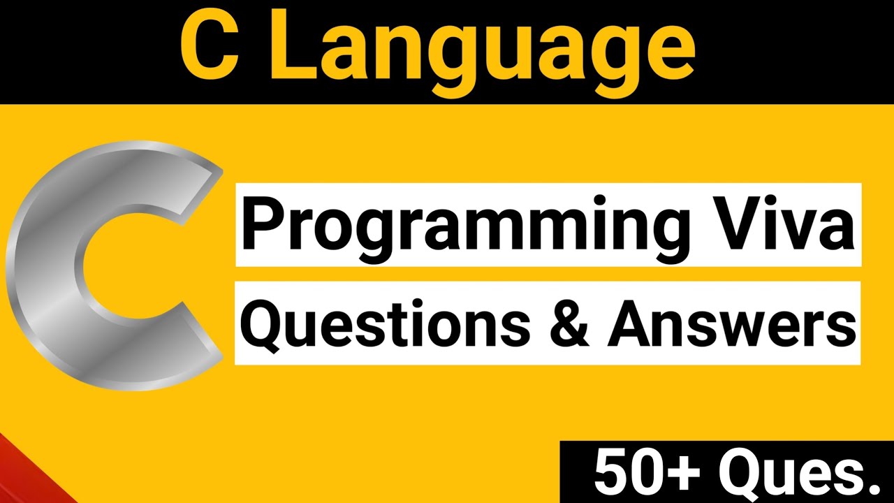 C language viva Questions and Answers in hindi | C Program viva Ques | Bca | lurn today
