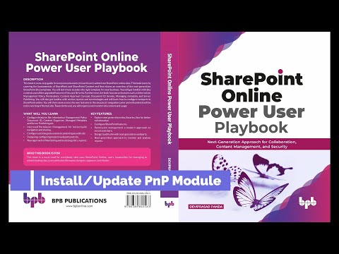 how to install update pnp powershell module