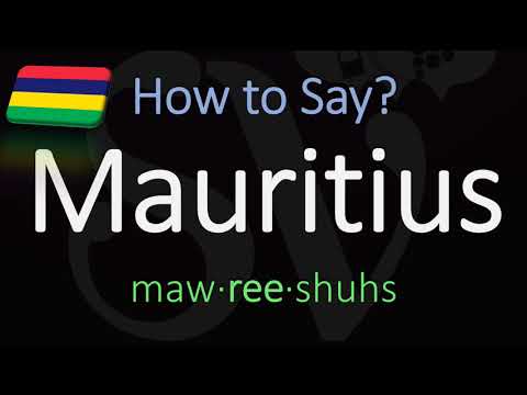 How to Pronounce Mauritius Island? (CORRECTLY)