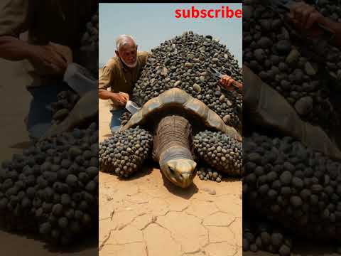 “OMG! Elderly Man Helps Turtle Remove Painful Barnacles | Heartwarming Animal Rescue ????????”