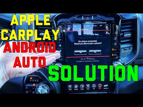 How To Fix APPLE CAR PLAY / ANDROID AUTO in UCONNECT - Dodge, Chrysler, Jeep, RAM, Mopar, FCA