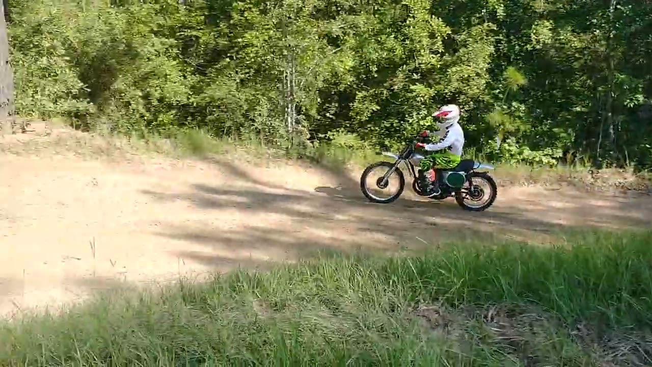 1973 CR250 Elsinore Honda First Time at Track