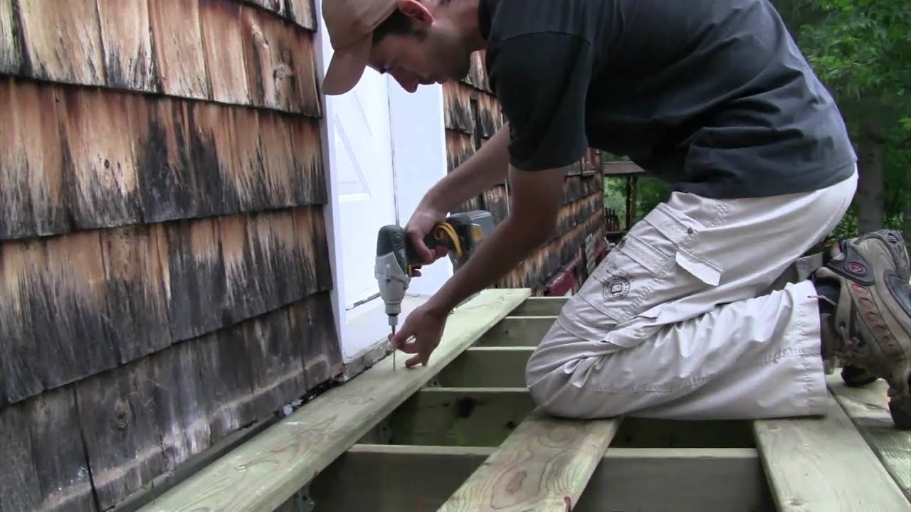 Construction du patio