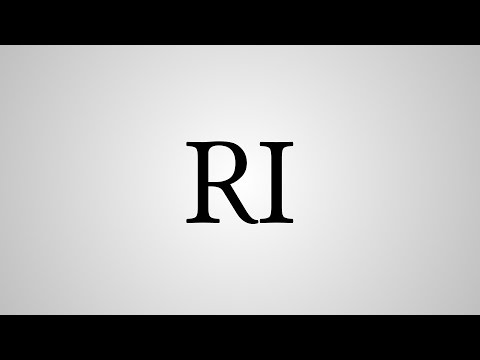 What Does "RI" Stand For?