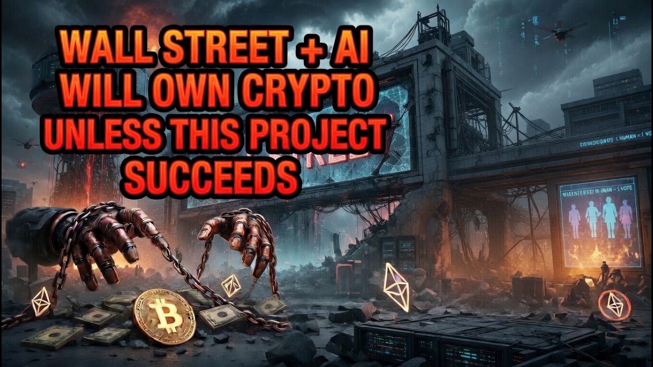 Why Wall Street + AI Will Own All Crypto… Unless This Project Succeeds