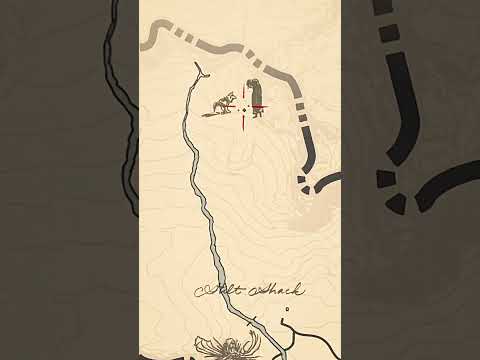 Torn Treasure Map 1 & 2 - RDR2 #rdrgameplay #rdr2 #treasurehunting
