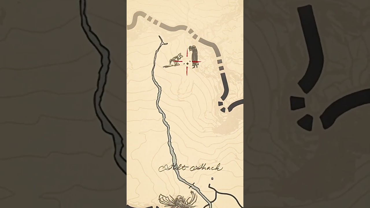 Torn Treasure Map 1 & 2 - RDR2 #rdrgameplay #rdr2 #treasurehunting