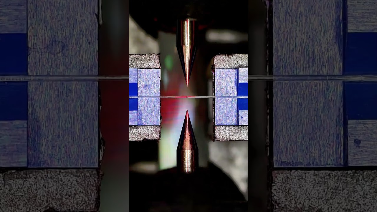 Fiber Fusion Splicing Under Electron Microscope: A Jaw-Dropping Close-Up!