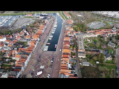 Brouwershaven, The Netherlands by DJI Mini 2 drone 4K