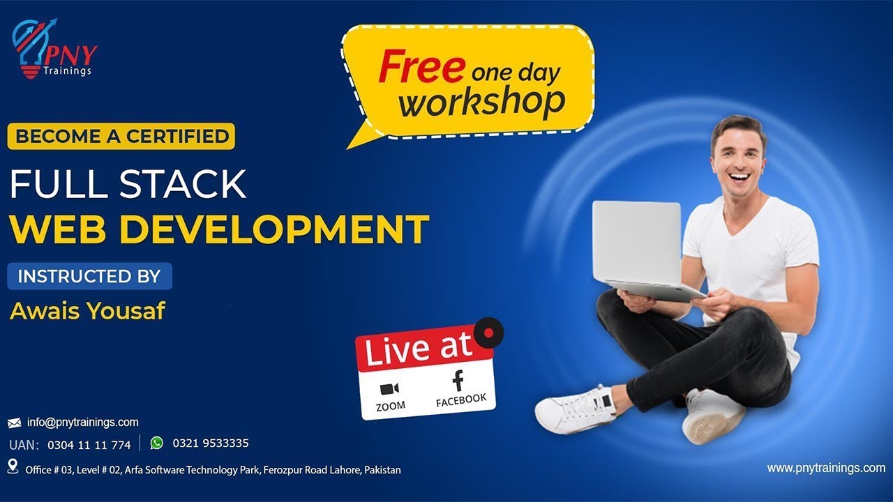 Full stack Web development Workshop | PNY Trainings