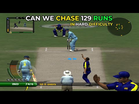 Cricket 07 - Can I Chase 129 Runs After Being 74/6 | 5 Star Hard Difficulty | Ea Cricket 2007