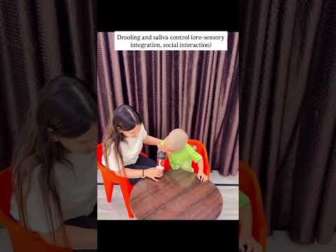 Oral motor exercise | speech & language development | autism | ADHD | learning disability #ytshorts