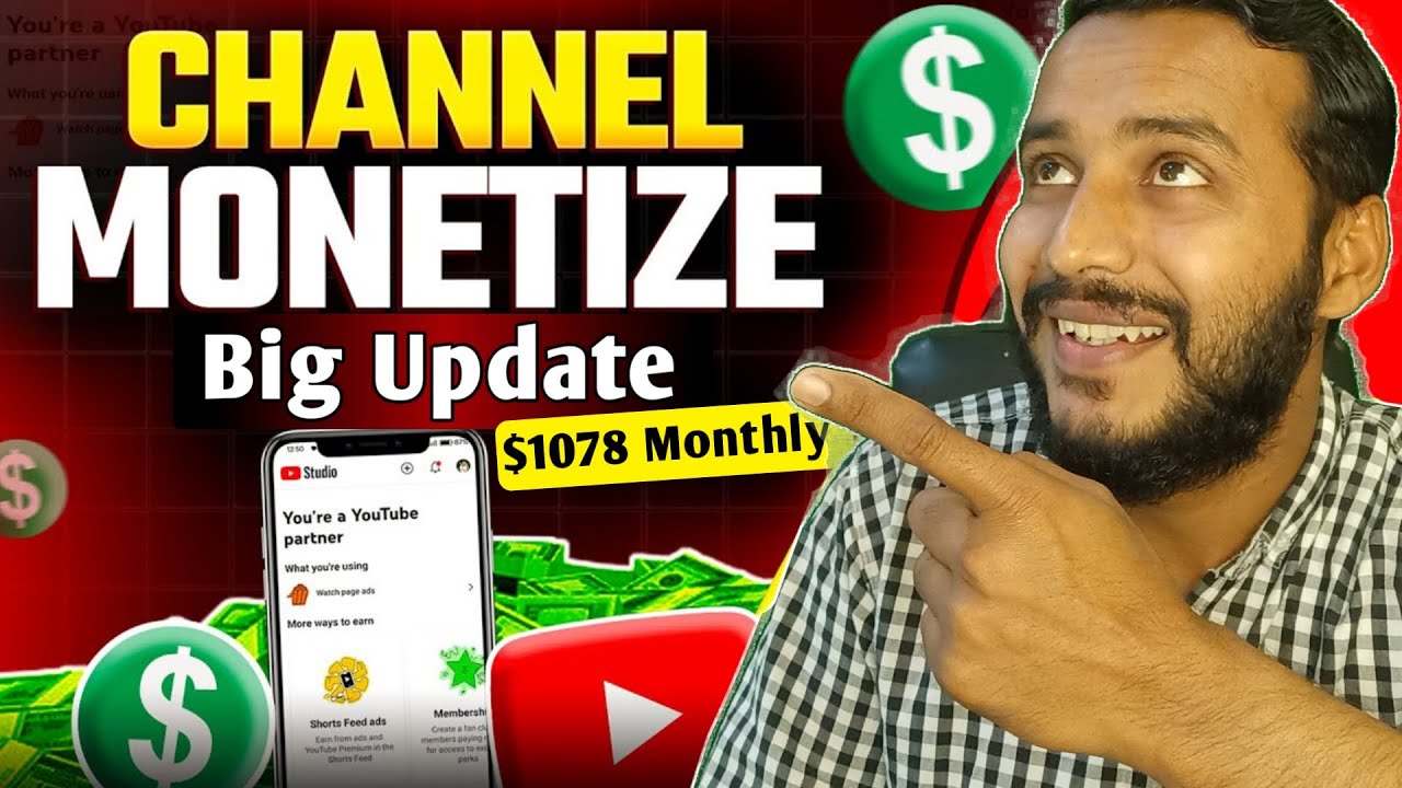 YouTube Big Updates in 2024 | Monetize YouTube Channel Free | yt studio New feature | Earn Hub Tab