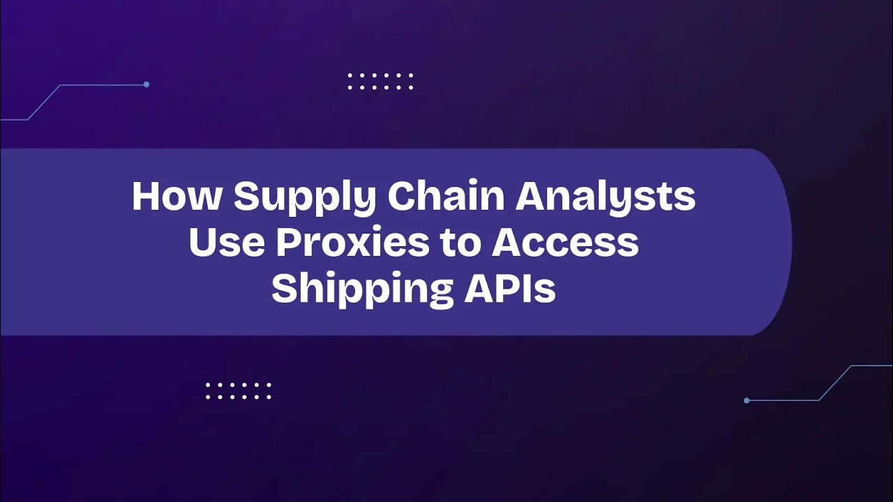 How Supply Chain Analysts Bypass API Limits (Without Getting Blocked)